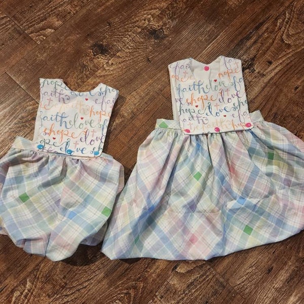 Button-on Bib Bloomers & Sundress PDF Pattern, 3 Mo. - 5 - Etsy
