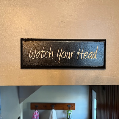 ENGRAVED Bilingual Restroom Baño Vintage Look Sign Plaque in English ...