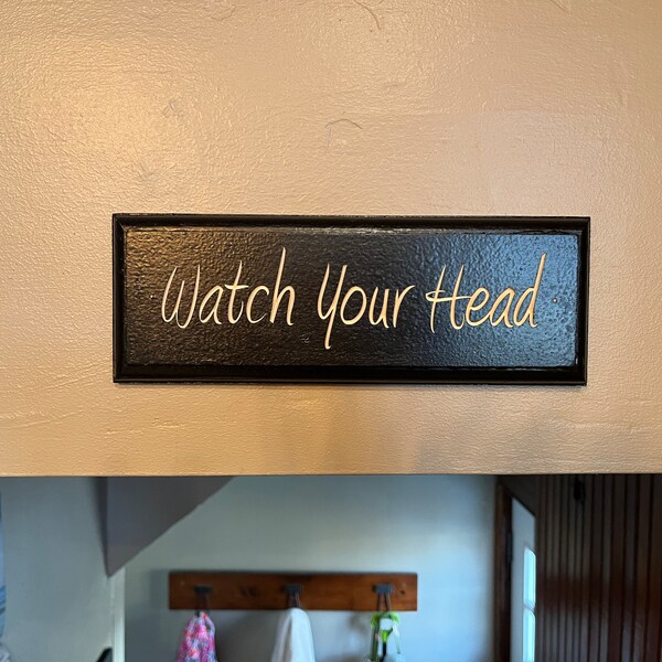 Vintage Look ENGRAVED Restroom (singular) Sign Art Deco Solid Wood ...