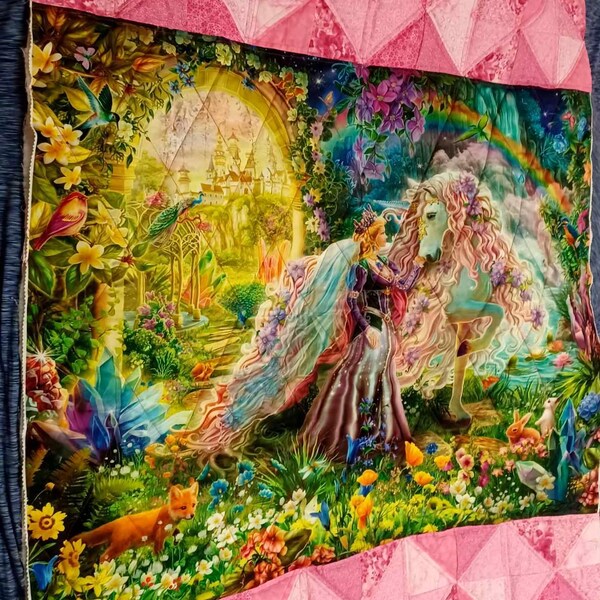 Starshine in Multi Quilt Kit Fabric Pattern and Binding and Backing ...