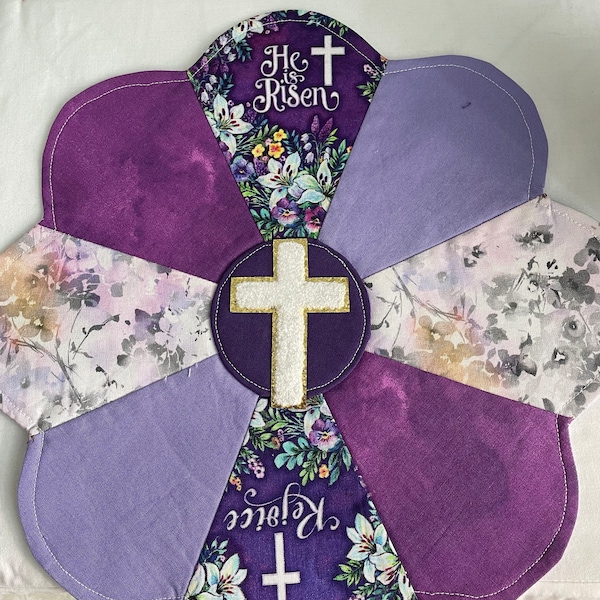 Cross Chenille Glitter Patch, Color Patch, Gold Glitter Embroidered ...