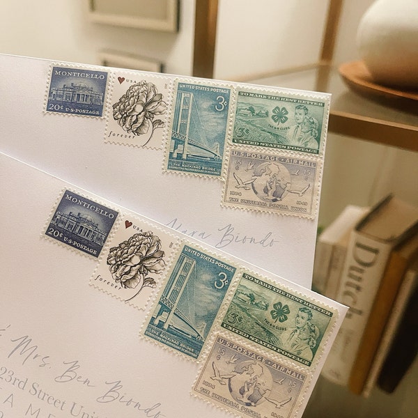 10 Vintage Unused Gone With the Wind Stamps / Celebrate the Century ...