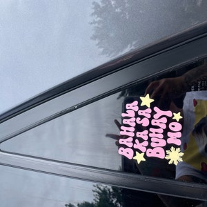 Objects in Mirror Are Cuter Vinyl Decal Sticker Mirror Decal - Etsy