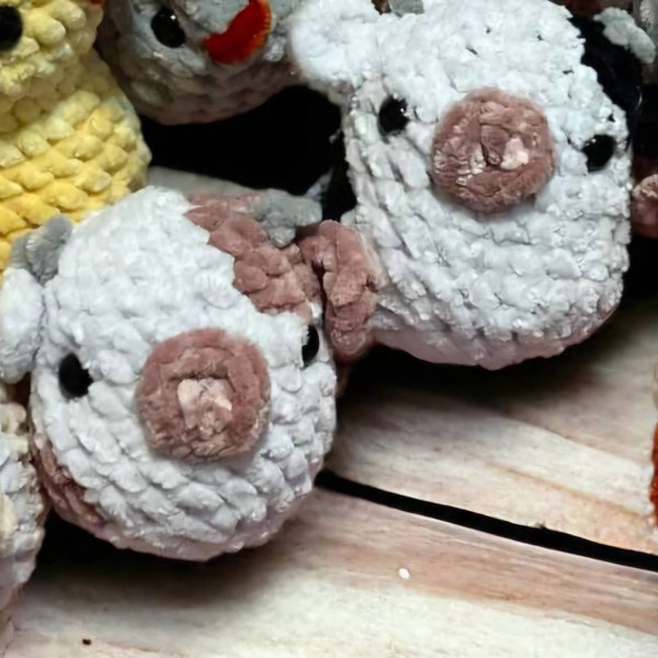 Crochet Squishy Cow PATTERN BUNDLE. - Etsy