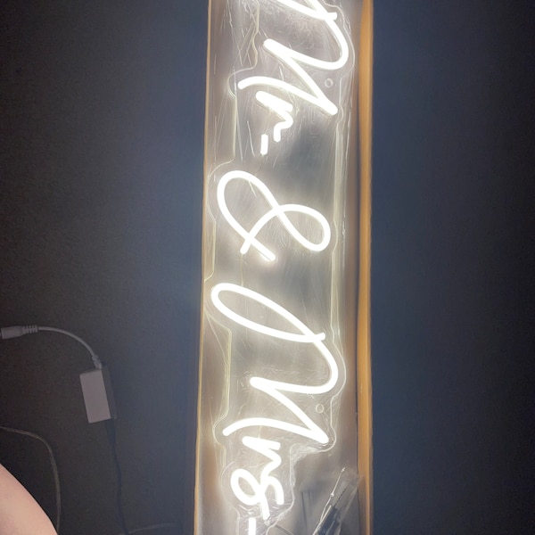 Custom Name Neon Sign | Neon Light Sign | Personalized Neon Decorations ...