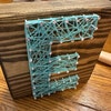 DIY Letter String Art Kit, Choose Any Letter, Choose Any Color - Etsy