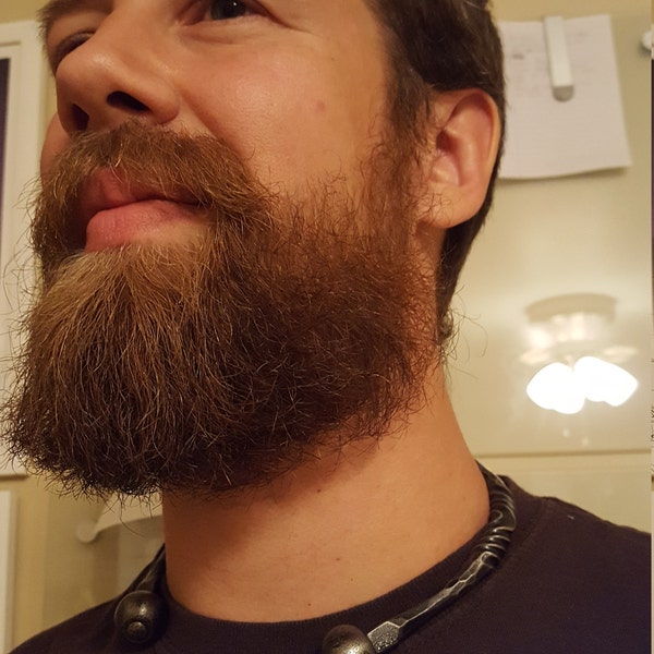 CELTIC TORC Hand Forged Iron Neck Ring Torques Torq Iron Age Pagan ...