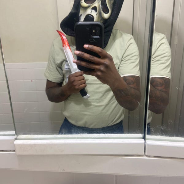 Scream 6 Mask Custom - Stu Macher Ghostface - Etsy