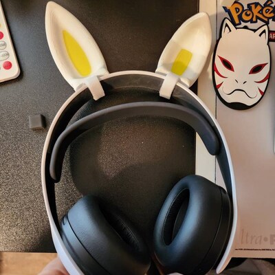 Bunny Ears for Headphones Cosplay Rabbit Headset Accessories Headphone ...