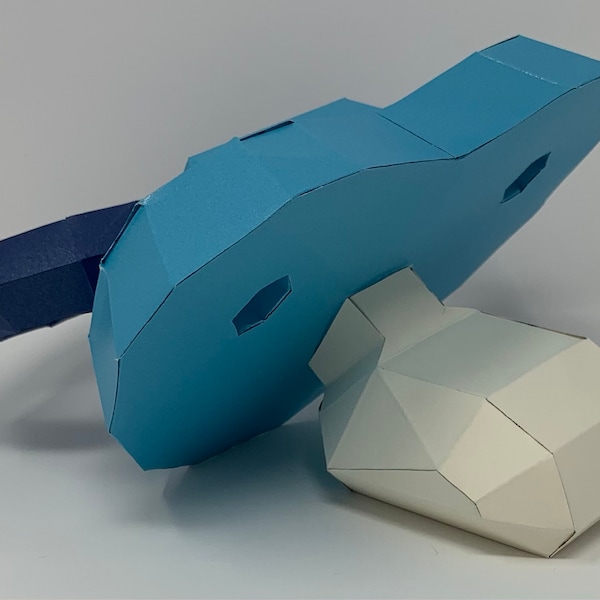 DIY Papercraft 3D Pacifier PDF Printable Template - Etsy