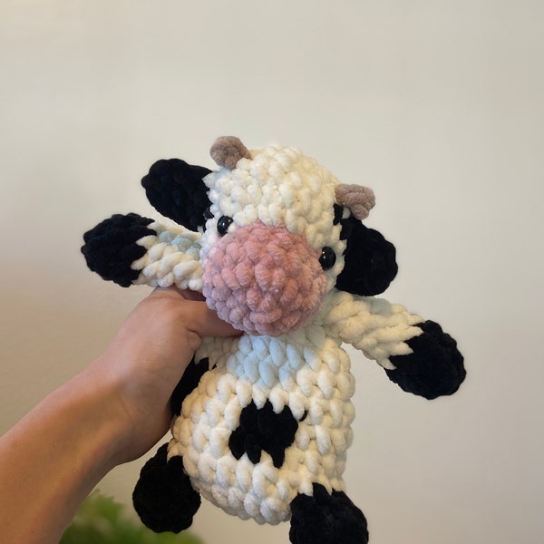 Colby the Cow Crochet Snuggler Pattern - Etsy