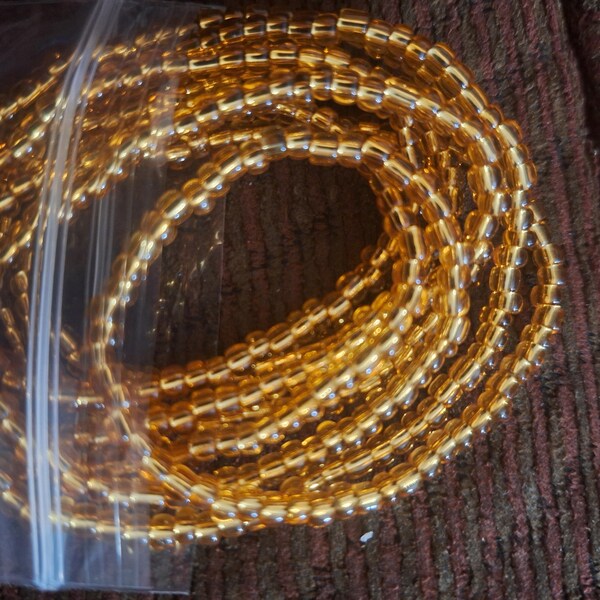 Shades of Blue Waist Beads, African Waist Beads, Waist Beads, Elastic ...