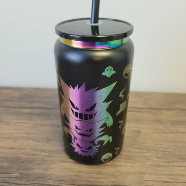 Final Fantasy XIV Full Wrap All Job Icons 16 Oz Iridescent Soda Can ...