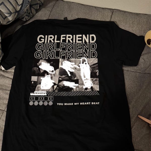 GF Custom Tee Shirt Personalized Photo T-shirt Surprise Girlfriend ...