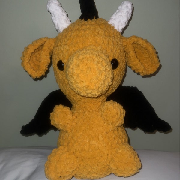 Kawaii Dragon | Mythical Creature | Beginner Crochet Amigurumi Pattern ...