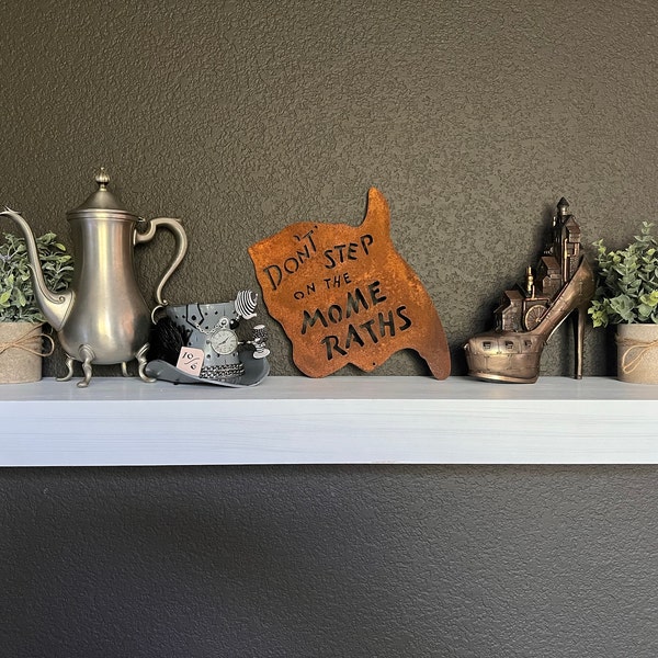 Don't Step on the Mome Raths Wall Sign Alice in Wonderland - Free ...