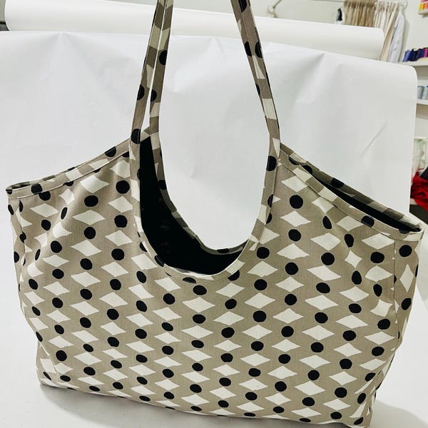 Seashell Bag Sewing Pattern PDF Sewing Pattern Canvas Tote Pattern Tutorial One Size - Etsy