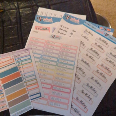 Emily Ley Daily Planner 1 Hour Label Simplified Planner Stickers - Etsy