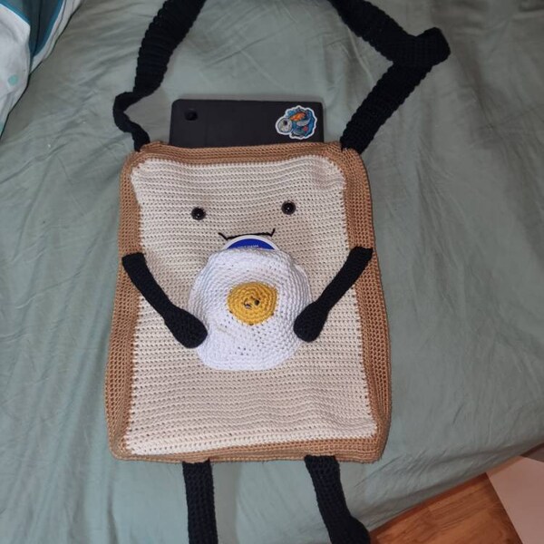 Toastie Bread Bag Crochet Pattern - Etsy