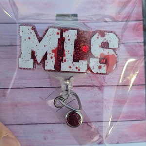 Lab Order of Draw Badge Reel, Phlebotomist Badge Reel, MLT, MLS, CLS ...