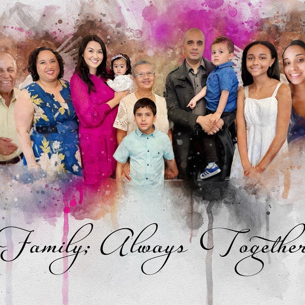 Realistic Merge of Different Photos, Add Deceased Loved One to Photo ...