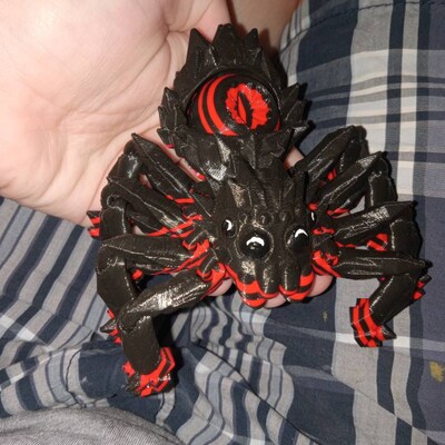 Tarantula Spinner Spider Fidget Articulated Toy 3D Printed Anxiety ...