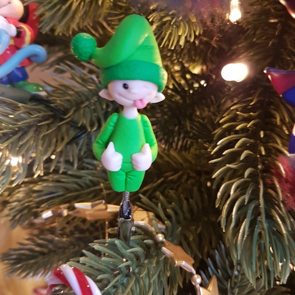 Elf Christmas Decoration, Christmas Tree Elf, Cute Elf, Wreath ...