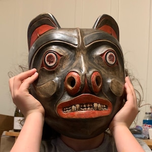 Killer Whale Mask Orca Native American Shaman's Ceremonial | Etsy