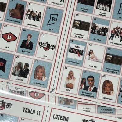 Loteria Despedida De Soltera En Español, Bridal Shower Bingo, Juegos ...