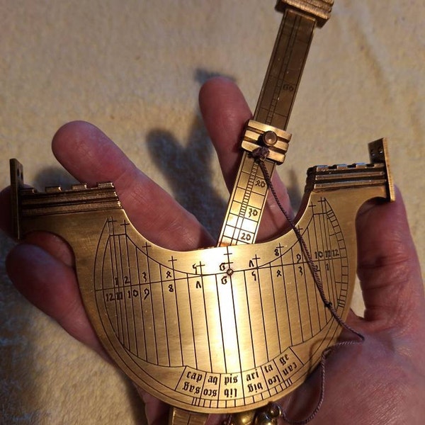 Renaissance Universal Sundial, Replica Of, Birthday Gift for Him, Gifts ...