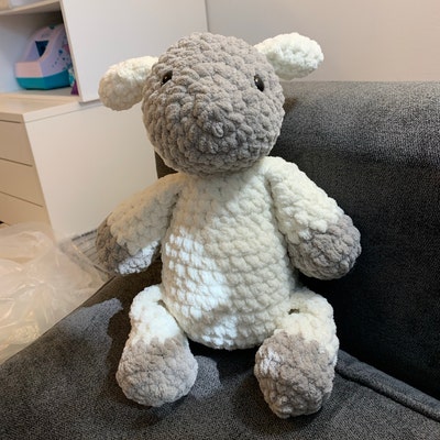 Lucie the Lamb Crochet Pattern Amigurumi Pattern Lamb Sheep Pattern ...