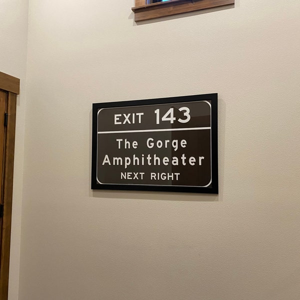 Gorge Amphitheater Digital Download | Gorge Amphitheater Sign Digital ...