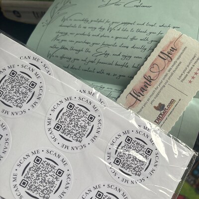 Round QR Code Labels, Custom QR Sticker, Smart Qr Sticker, Qr Inventory ...