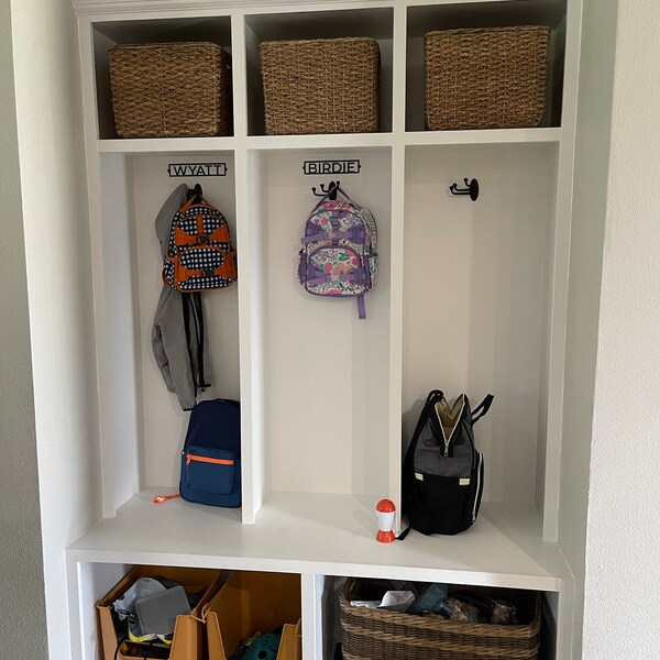 Small Locker Metal Names Entry Decor Name Locker Name Tree Hall Small ...