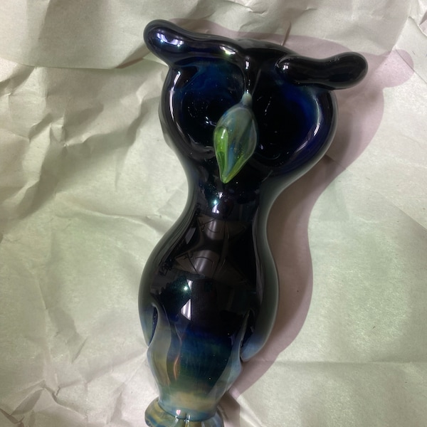 Owl Double Bowl Pipe - Etsy