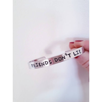 Friends Don't Lie Stranger Things Inspired Bracelet - Etsy