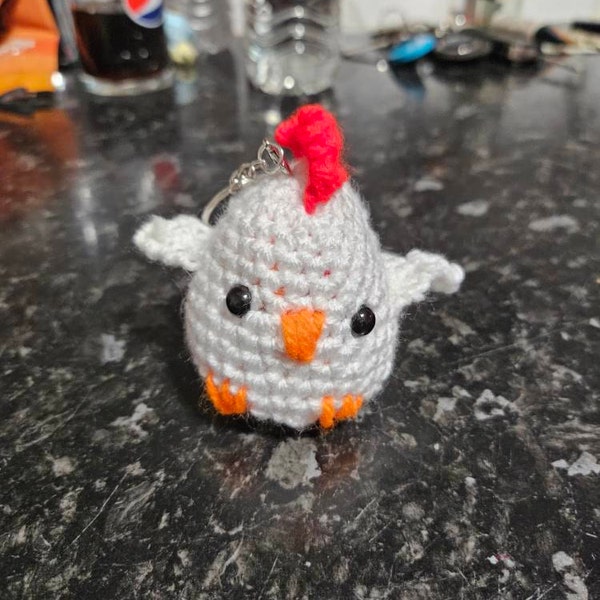 Crochet Chicken Fidget Toy Pattern, DIY Amigurumi Bird Tutorial ...