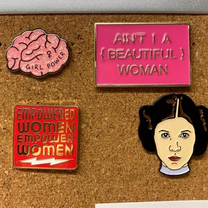 Empowered Women Empower Women Hard Enamel Pin // Feminist Pins, Badge ...