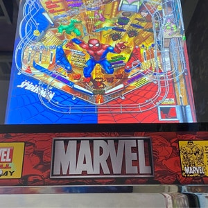 Arcade1up Arcade 1up Pinball Decal Wrap Sticker 8 Piece Set - Etsy