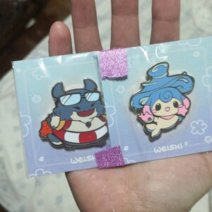 Little Legends Enamel Pin Dango Riku Saki Hushtail - Etsy