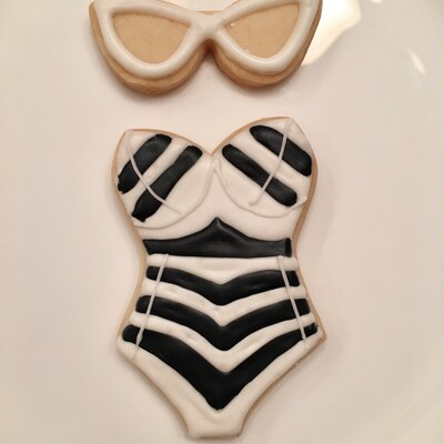Strapless Bathing Suit Cookie Cutter - Etsy