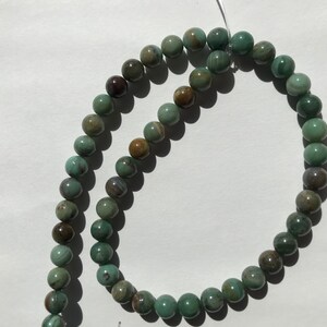 15.5 8x12mm Natural grey map stone rondelle beads | Etsy