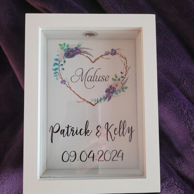 Sympathy Shadow Box With Photo, Memorial, in Loving Memory, Sympathy ...