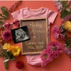 Gothic Digital Pregnancy Announcement, Witchy Baby Announcement ...