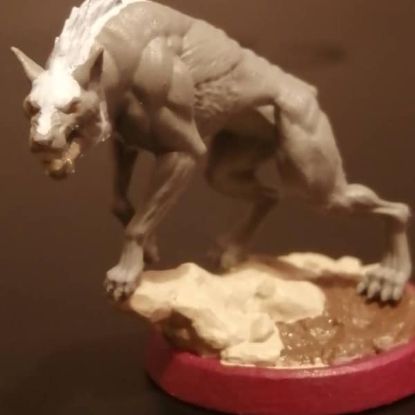 Hellhound Miniature | Hellhound Figure | Medium Monsters | Underworld ...