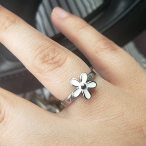 Dainty Black and Pink CTR Ring Small CTR Micro Mini Choose the - Etsy