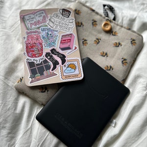 Midnight Readers Book Club Sticker, Bookish Sticker, Sticker for Kindle ...