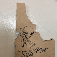 Middle Finger Alien - Svg Cutting Files + Eps Dxf Pdf Png + Silhouette ...