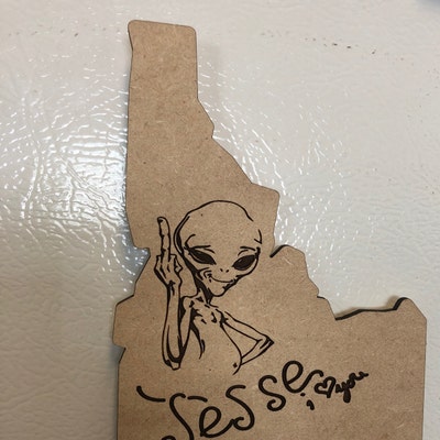 Middle Finger Alien Svg Cutting Files Eps Dxf Pdf Png Silhouette File ...