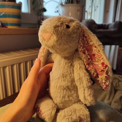 Personalised Plush Bunny Rabbits, Jellycat Lookalike. Floppy Ear Rabbit ...